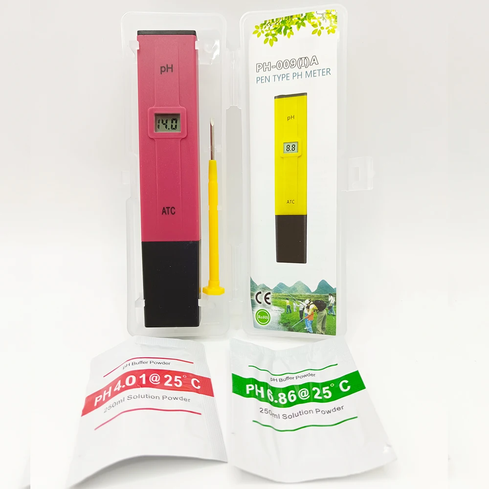 Portable Digital Display Ph Meter 0-14.00ph Handheld Pocket Ph Tester ...
