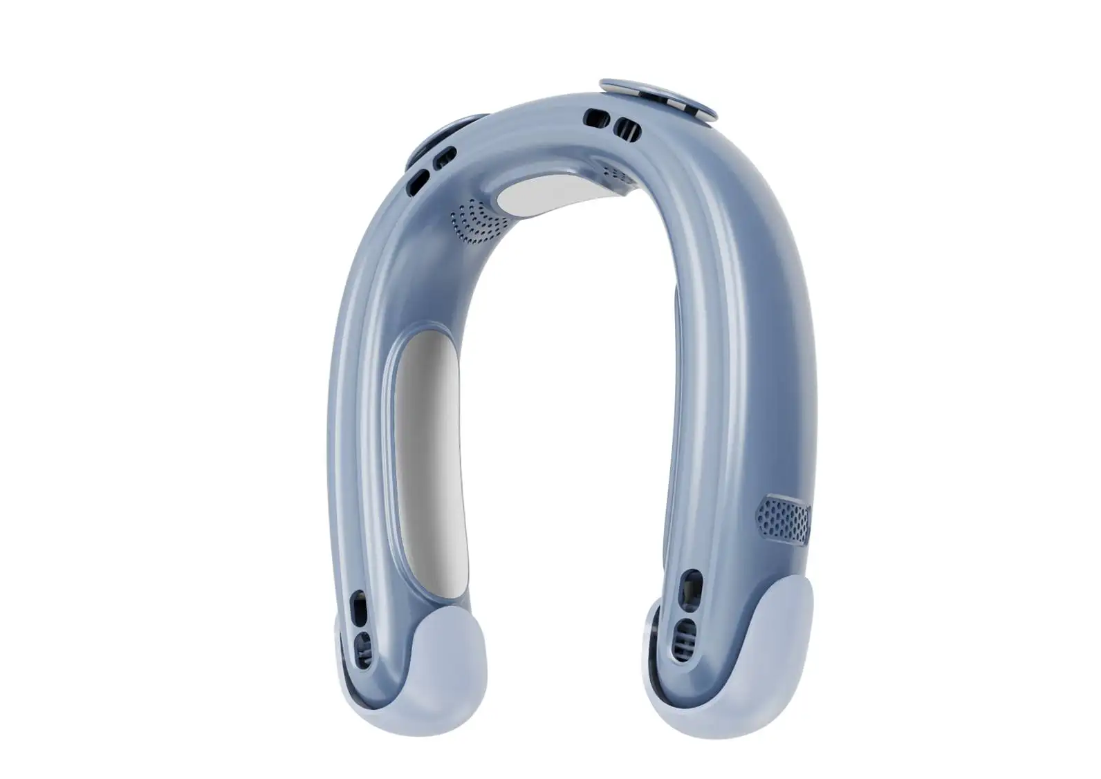 6000mah Mini Cooling Foldable Neck Hanging Fan Usb Charging ...