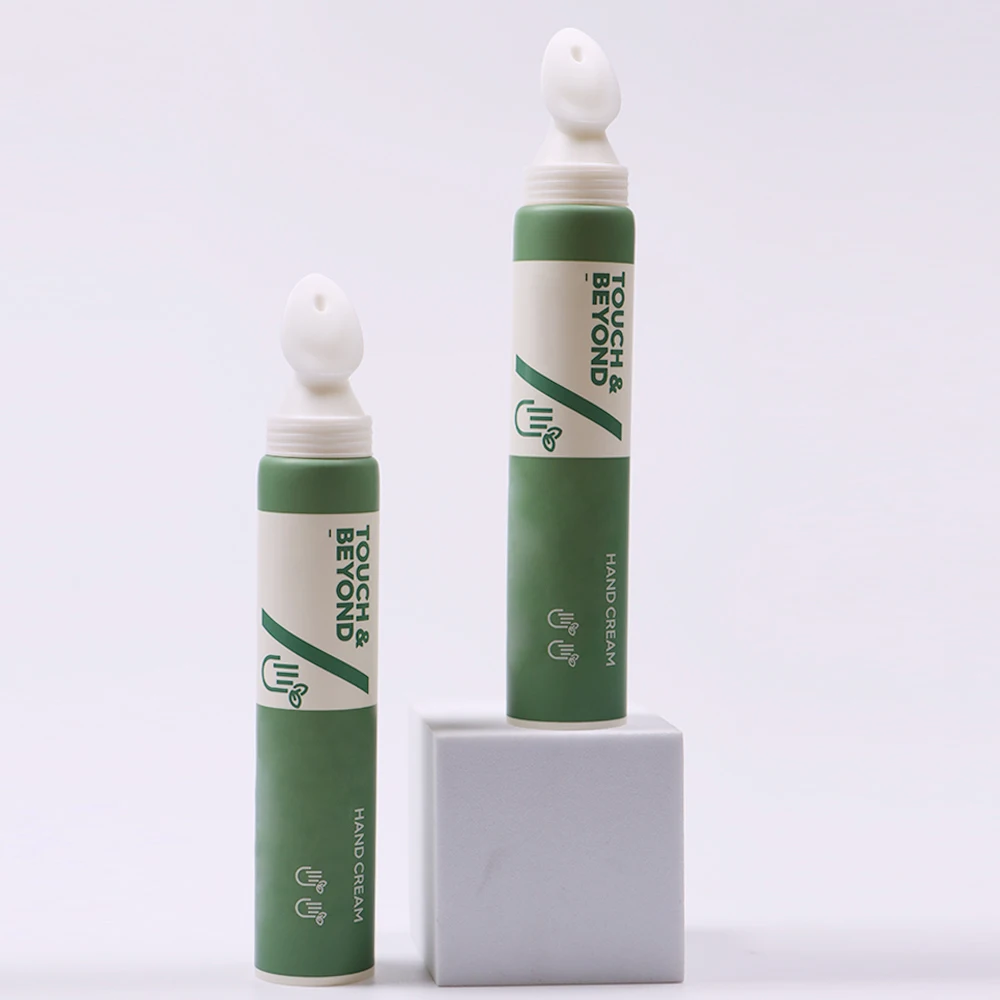 Mini Green Round Tube Hand Cream with Medical Applicator