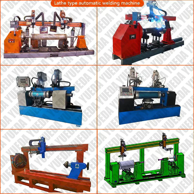 Fuel Trailer Tanker Rotating Roller Automatic Gantry Welding Machine ...