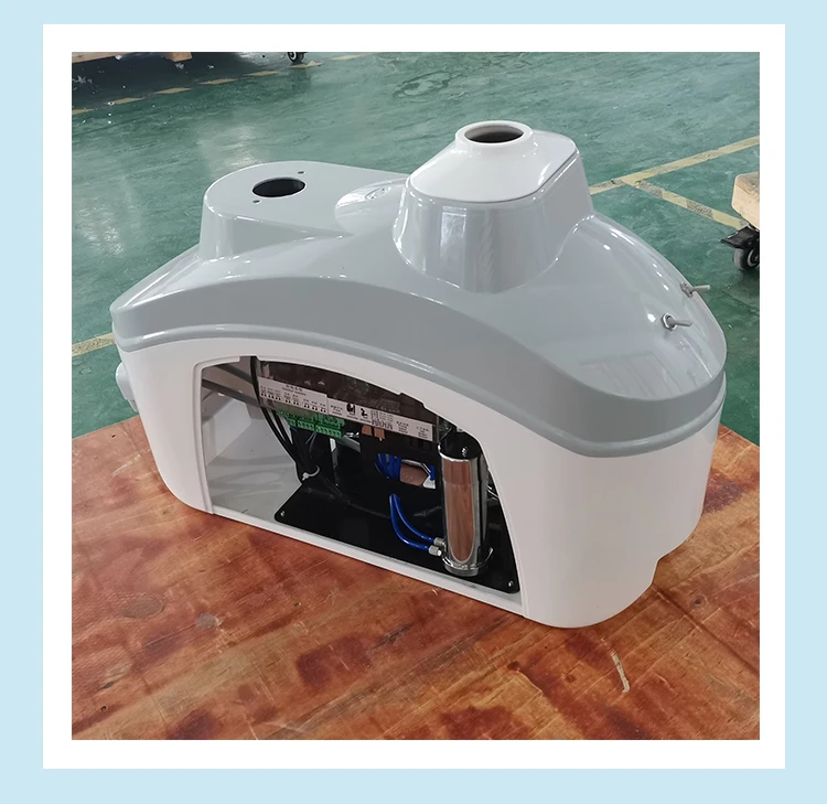 Dental Units Side Box - Durable Plastic with Metal Frame