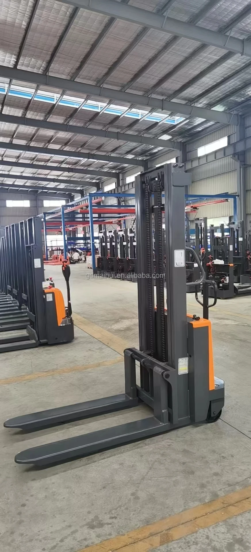 Ctd Semi-electric Stacker Pallet Stacker Forklift Lift Truck Battery ...