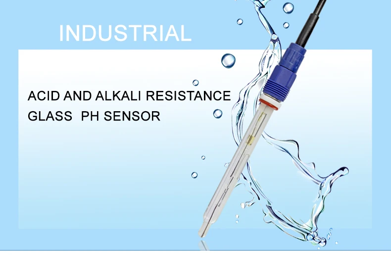 High Quality Industrial Online Ph Glass Electrode Ph Sensor For Strong ...