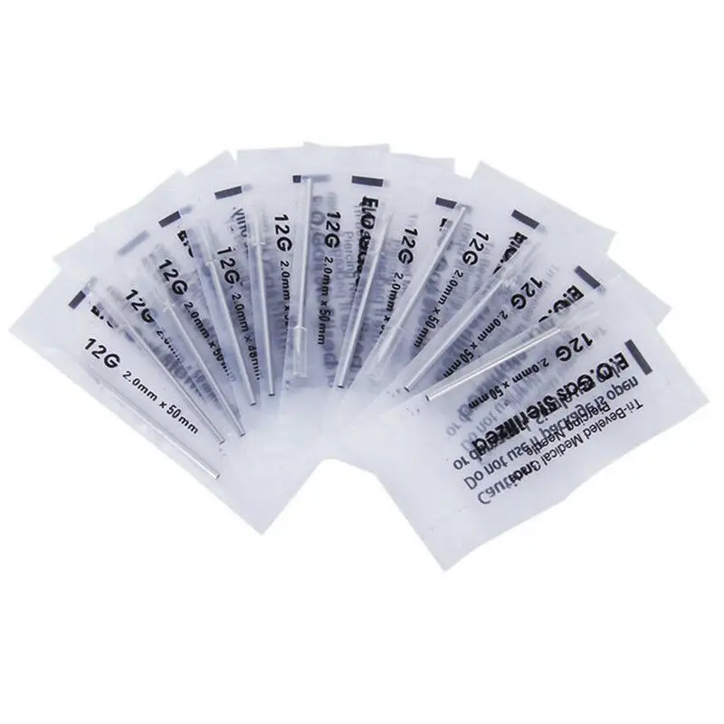 ZF Sterile Tri-Beveled Medical Grade Surgical Steel Needles