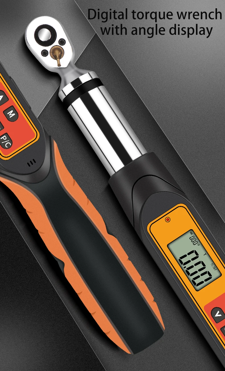 Precision Digital Display Torque Wrench 500N.m Max Customizable for ...