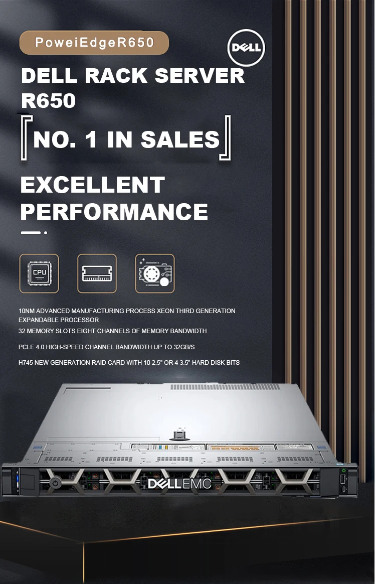 2023 Dell Poweredge R650 Server - Enterprise Level Performance