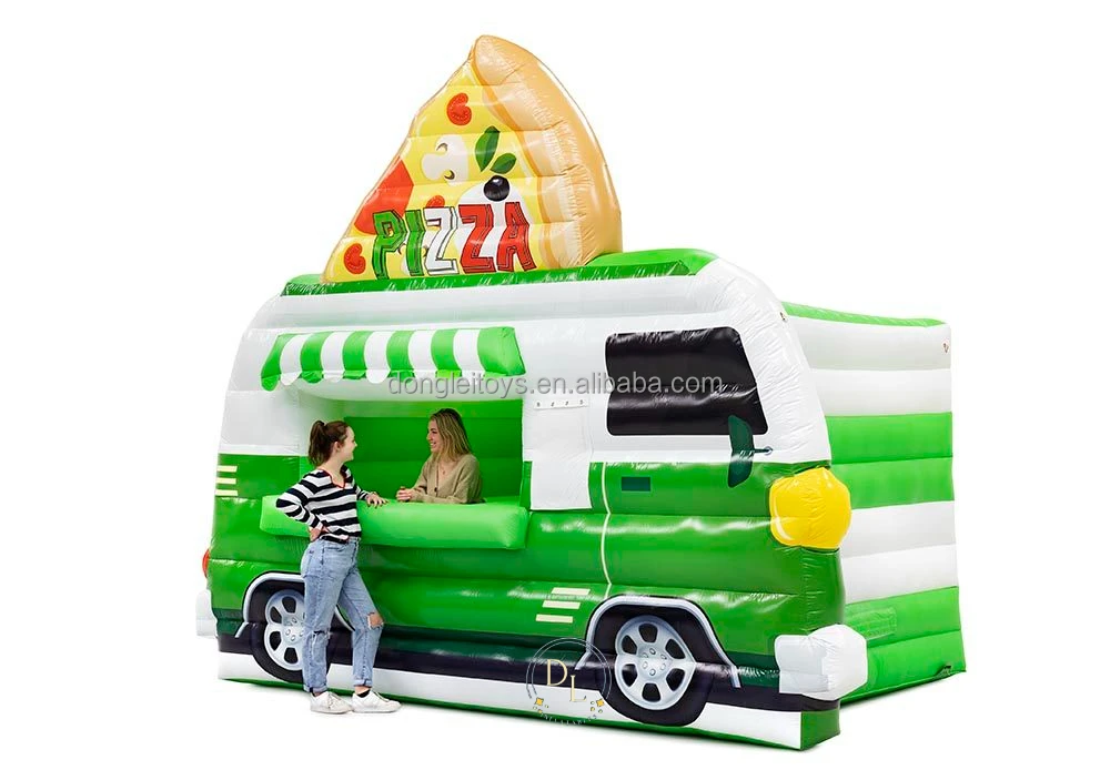 Inflatable Food Truck Popcorn Booth Pizza Balloons Hotdogs Stand ...