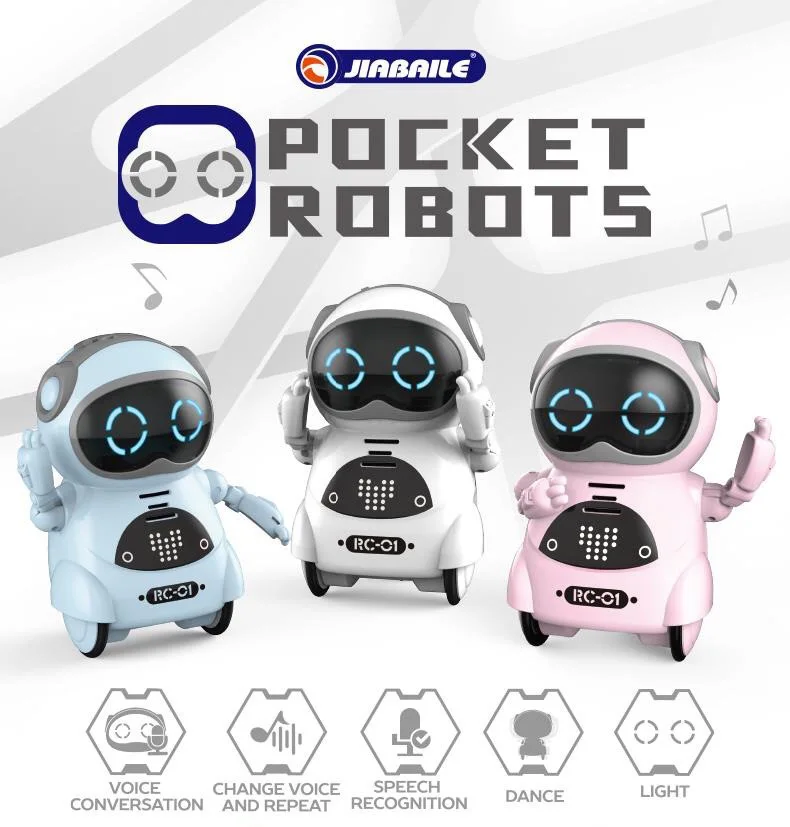 Hot Selling Talking Educational Pocket Robot Toy Model Body Kids Toy ...