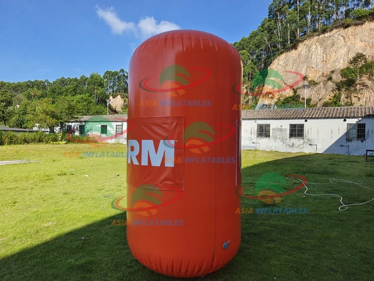 PVC Swim Water Marking Buoys Floating Inflatable Cylinder Marker Buoy ...