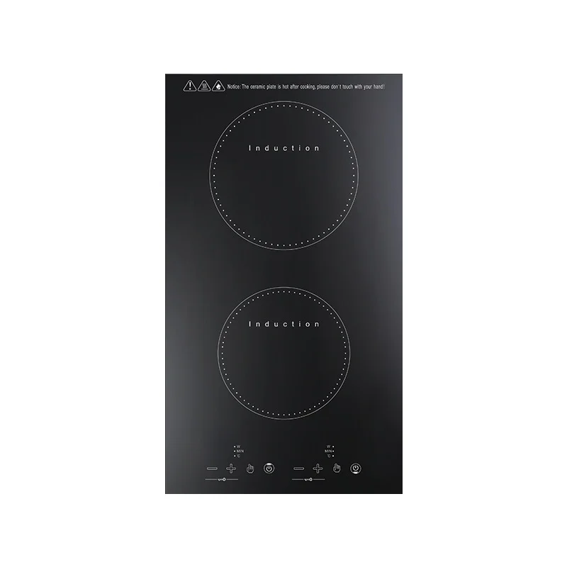 Householder Built-in Vertical 2 Burners Induction Cooker With Micro ...