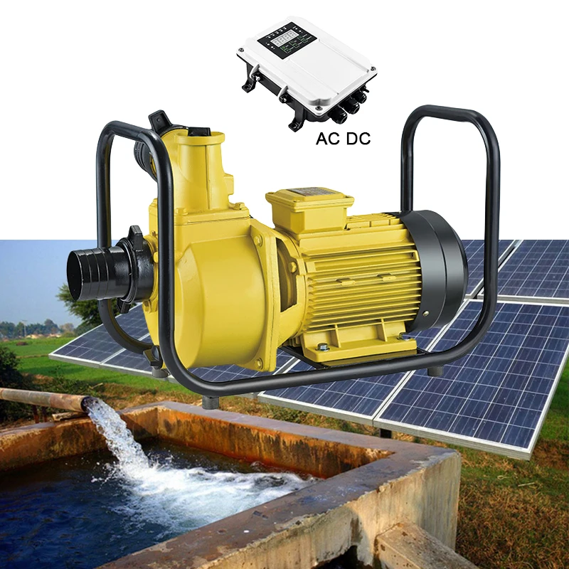 2HP Solar Surface Pump for Irrigation - Durable & Efficient