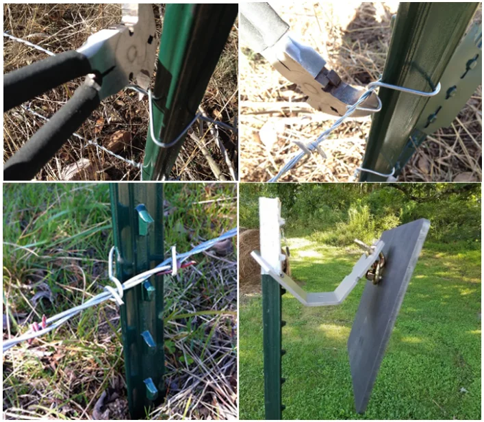 Heavy Duty Painted Steel Studded T Post Farm Fencing Post - Buy T Post ...