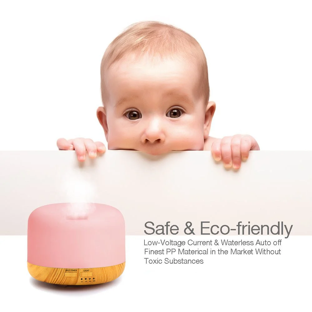 High Quality Led Lights Aromatherapy Humidifier With Remote Control ...