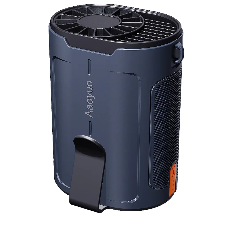 Aaoyun Wearable Operated Flexible Desk Cute Small Personal Belt Clip On ...