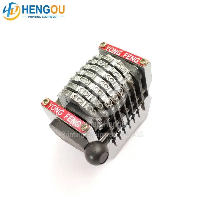 22.3 7-digit Numbering Machine Vertical Forward No Spring Last 3digits ...