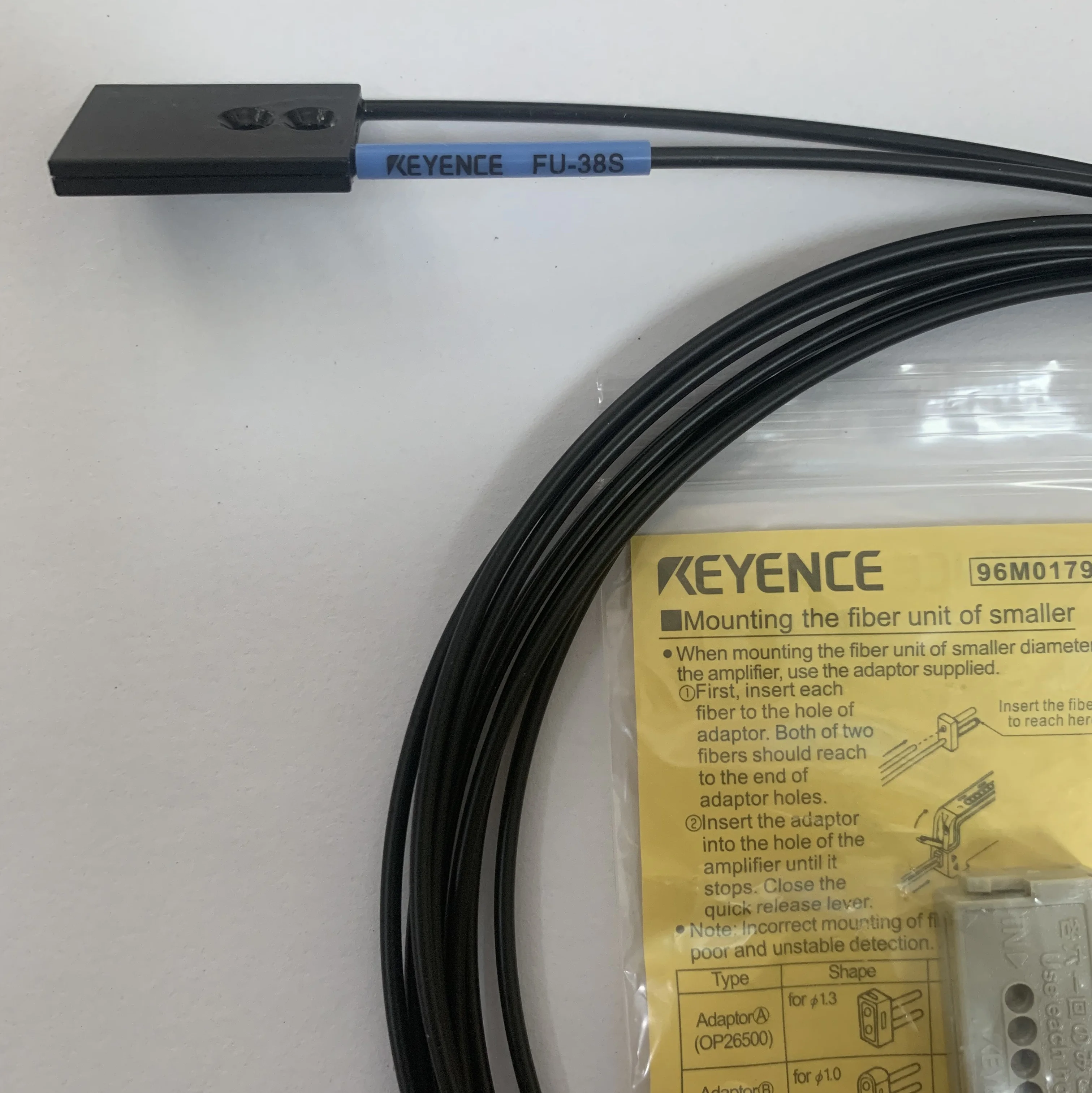 Keyence漫反射光纤传感器fu-38s - Buy Fu-38s颜色识别传感器plc编程器扩展模块光幕传感器安全激光扫描仪安装附件 ...