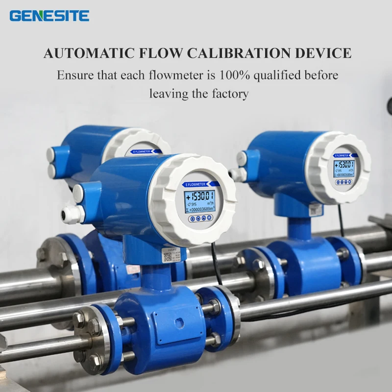 4-20ma Output Flanged Magnetic Flow Meter Oil Water Flow Meter Chemical Flow Meter - Buy Meter ...