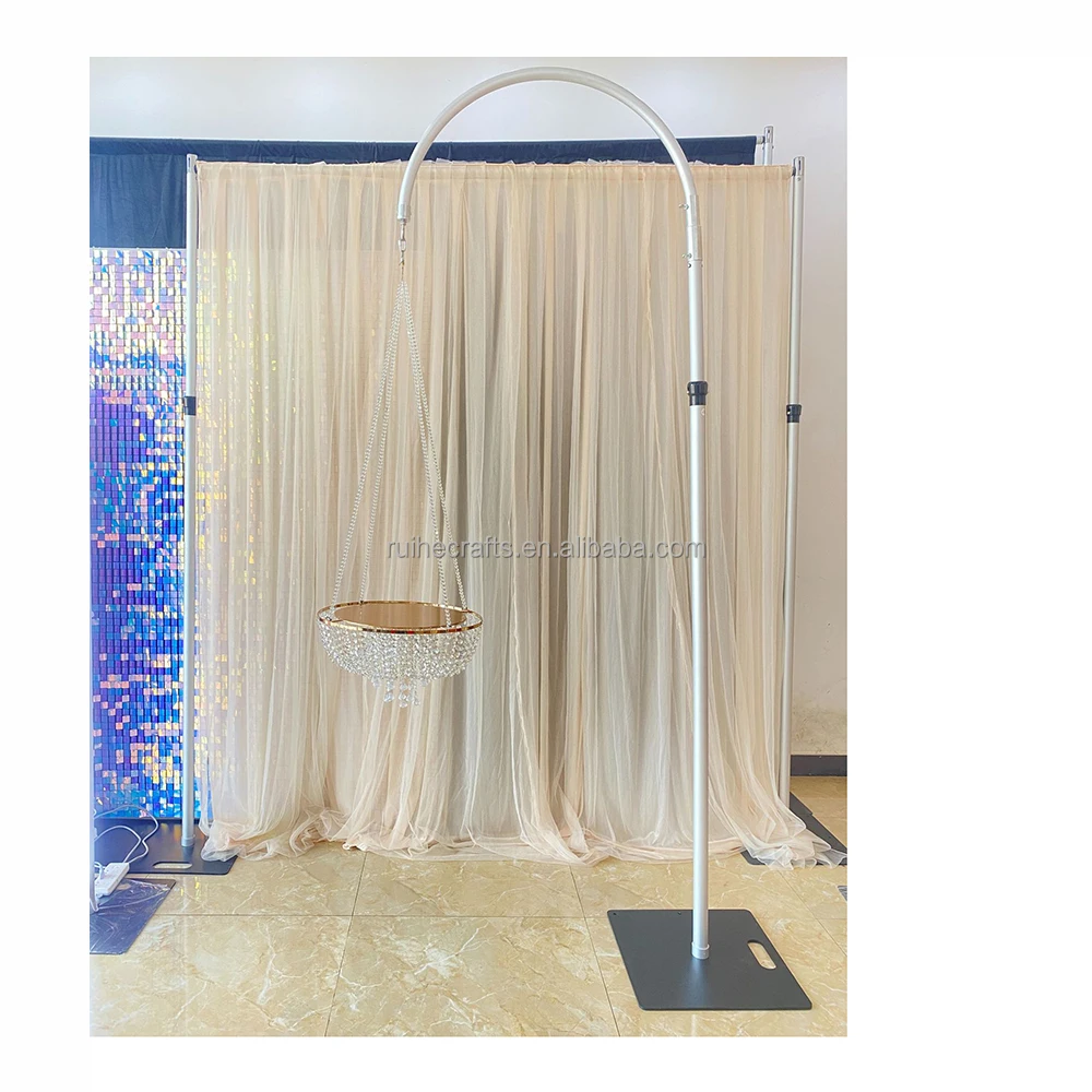 Aluminum Alloy Adjustable Wedding Event Props Background Stand Wedding ...
