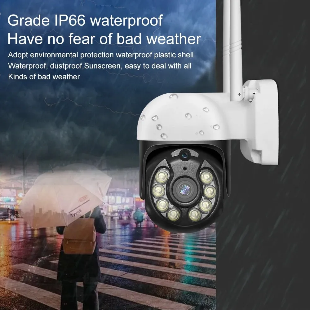 Smart Home Tuya Affordable 360 Degree Wifi Ptz 8ch Dvr Nvr Kit Cctv ...