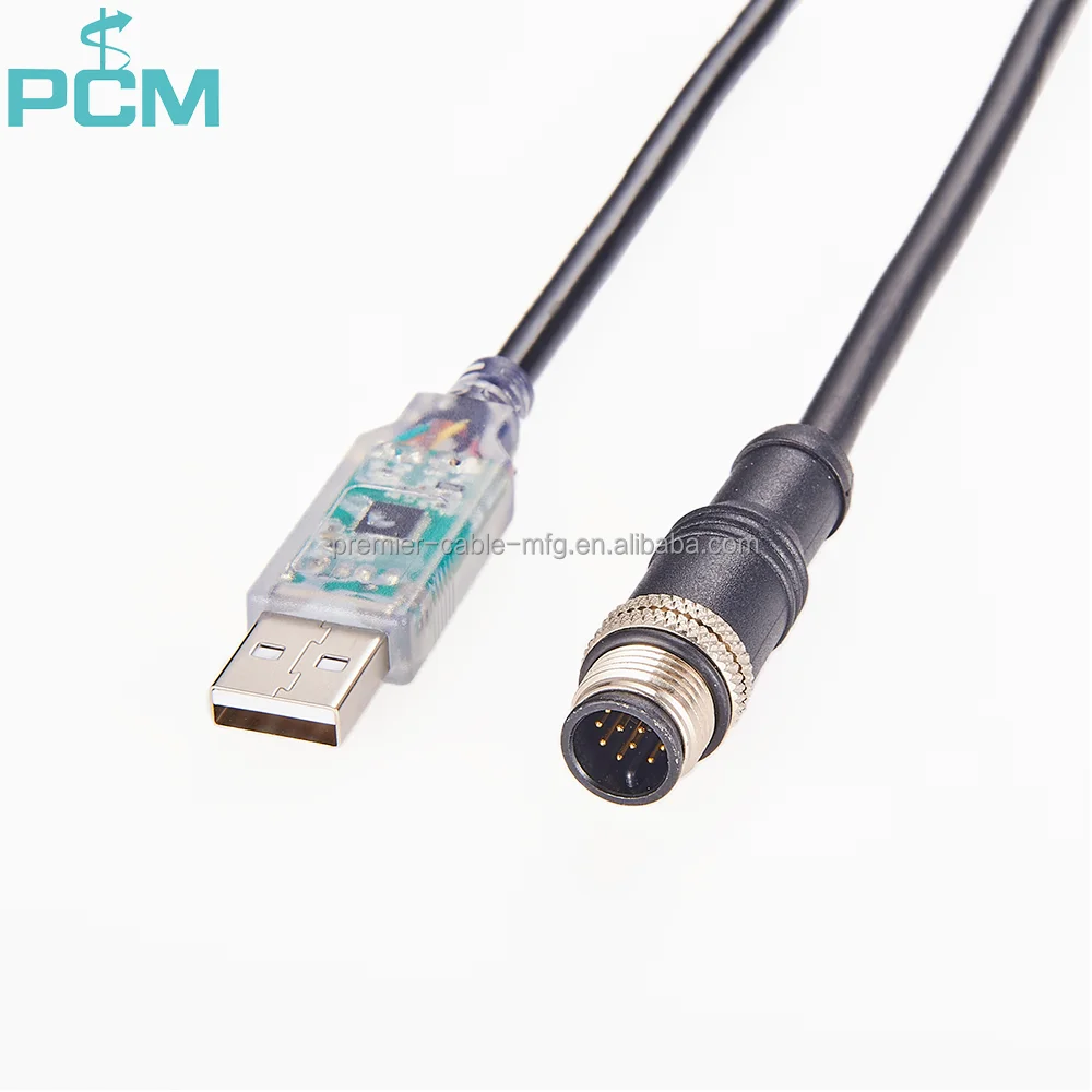 Ftdi Usb Rs485 To M8 M12 Serial Conversion Cable Rs485 M12 To Usb Cable ...