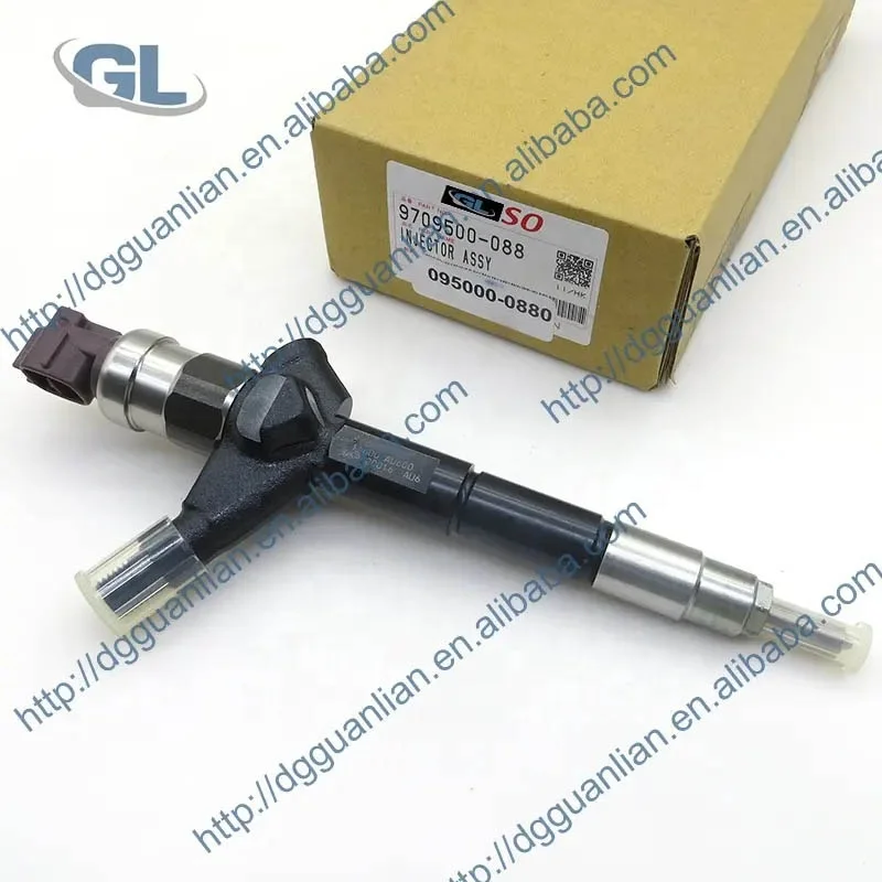 Genuine Diesel Common Rail Fuel Injector 095000-0880 095000-0881 16600 ...