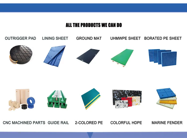 Customized Round Blocks Mobile Crane Outrigger Crane Pads