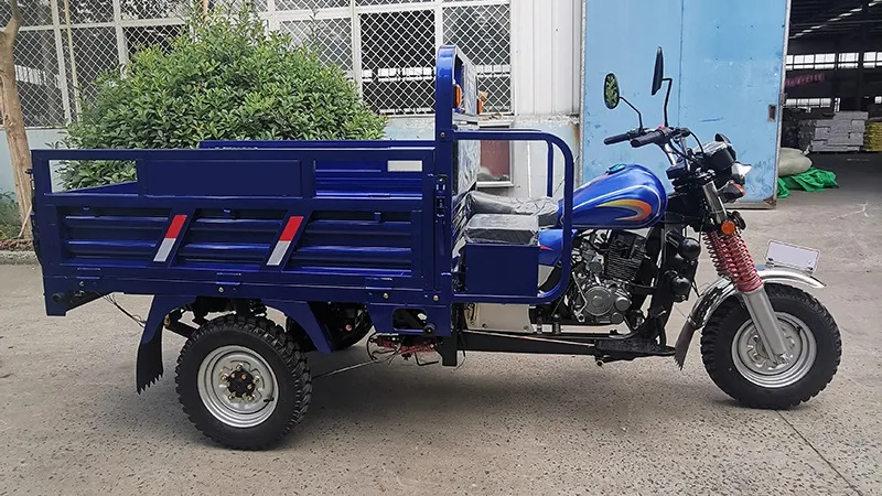 Gasoline Petrol Three Wheel Cargo Motorcycle Tricycle