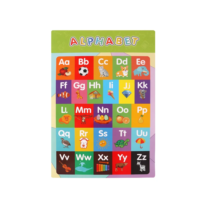 Foska Preschool Learning Teaching 16 Educational Posters For Kids - Buy ...