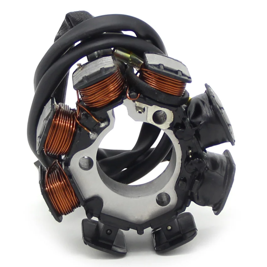 Bobina de estator para motocicleta, bobina de rotor del motor Magneto ...
