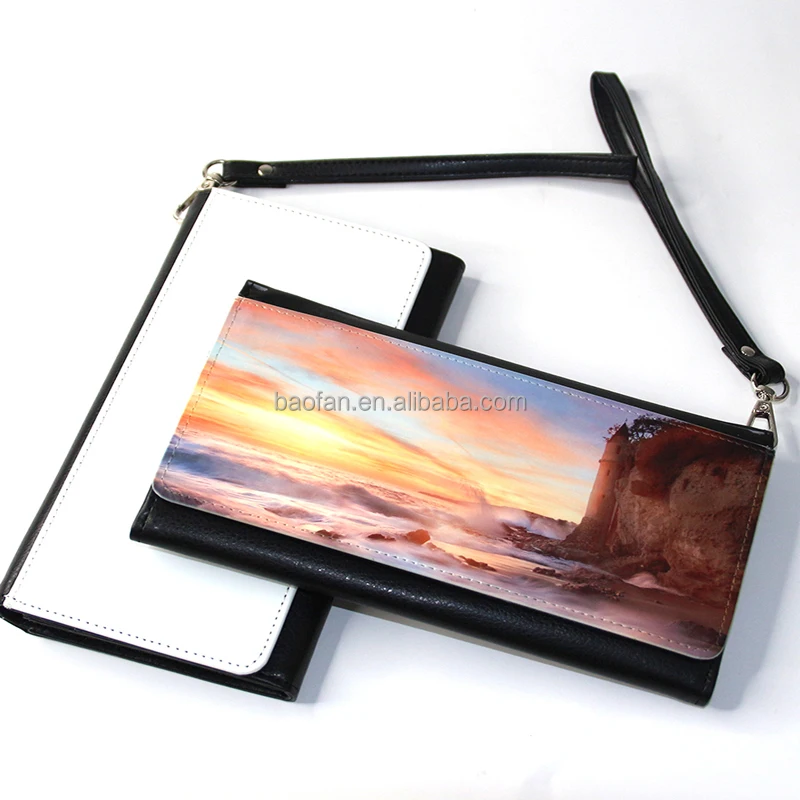 Personalized Card Holder Purse - Sublimation PU Leather