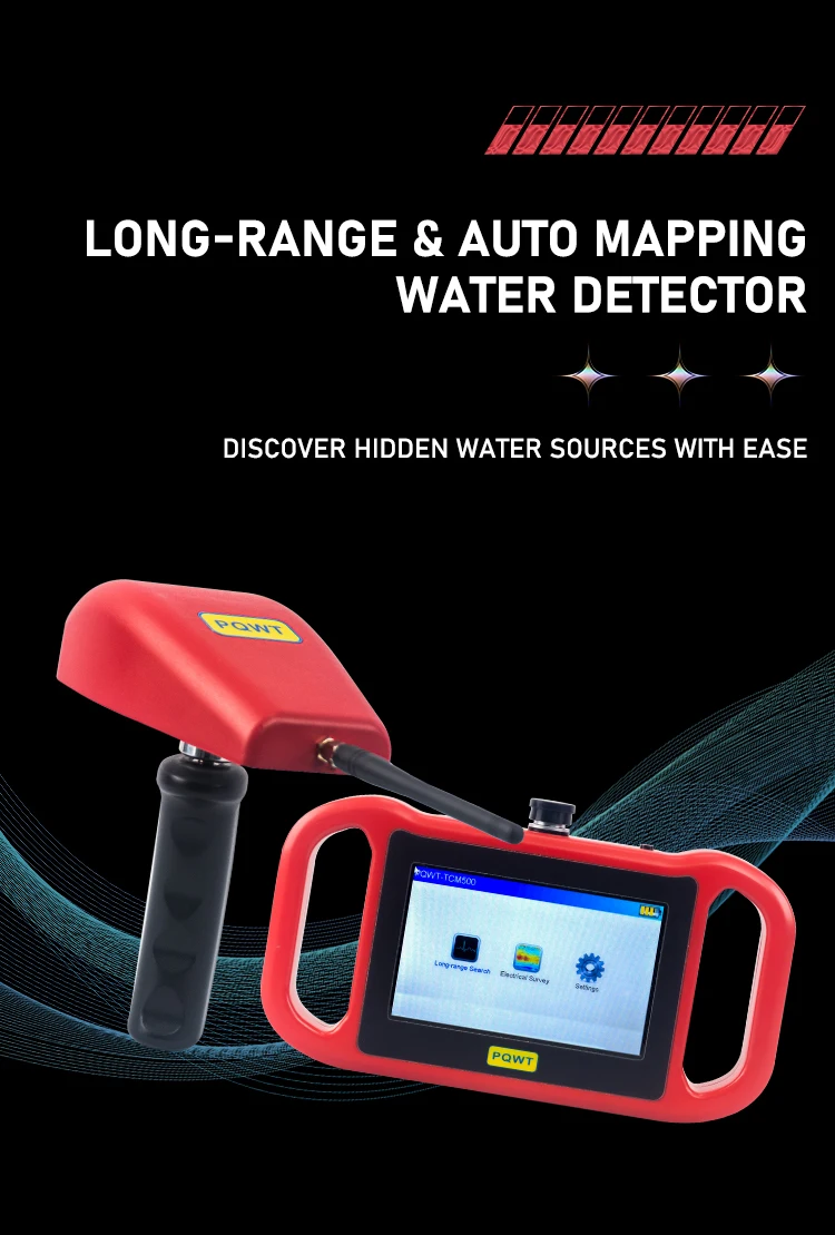 Pqwt-tcm Geophysical Resistivity Meter Long Range Search Survey 500m ...