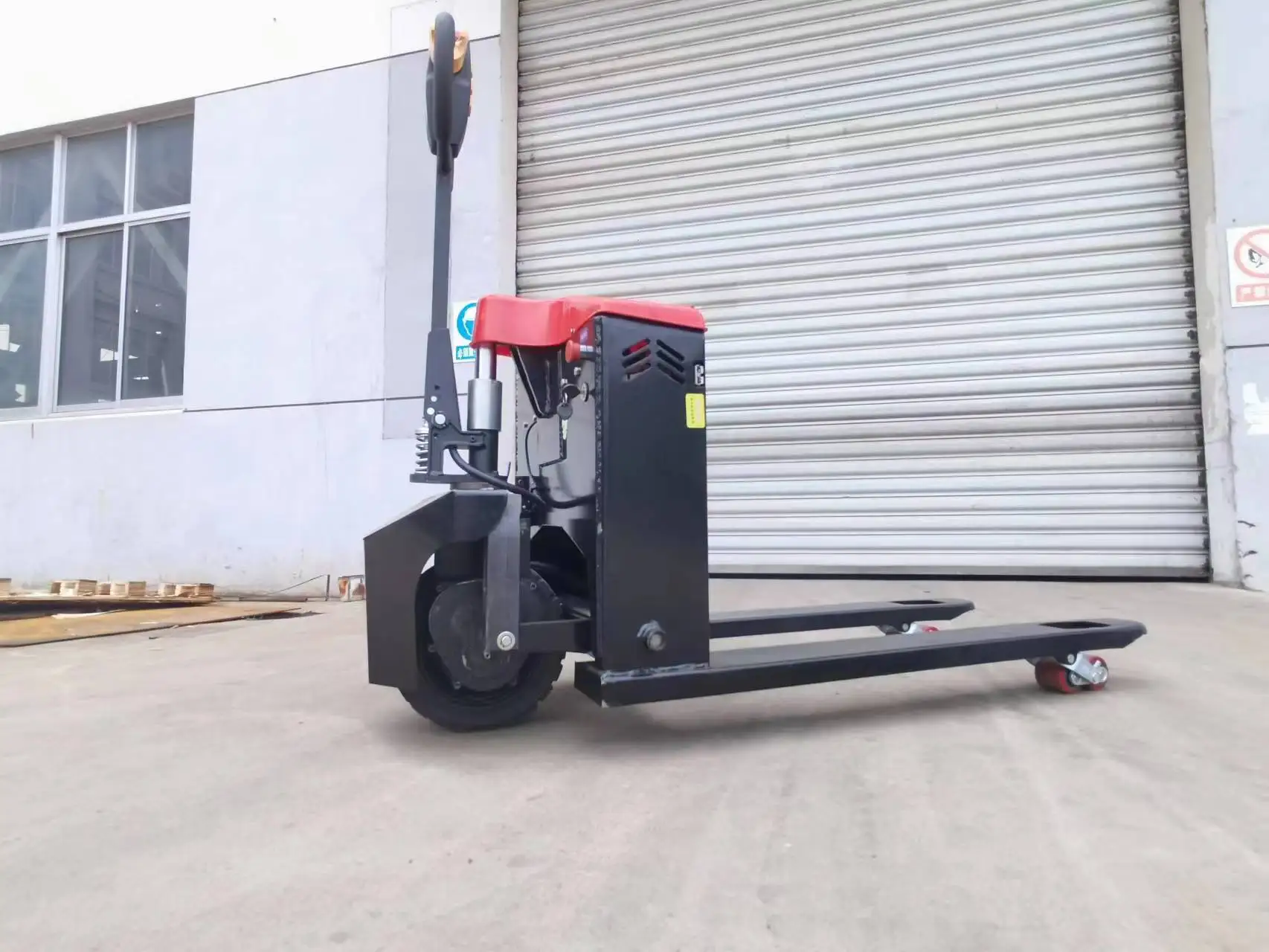 2000kg 3000kg Full Electric Off-road Pallet Truck Forklift Stacker ...