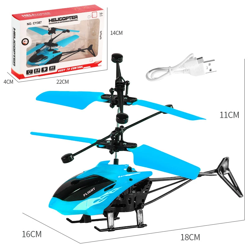 Longxi Rc Helicopter Remote Control Mini Toy Helicopter With Led ...