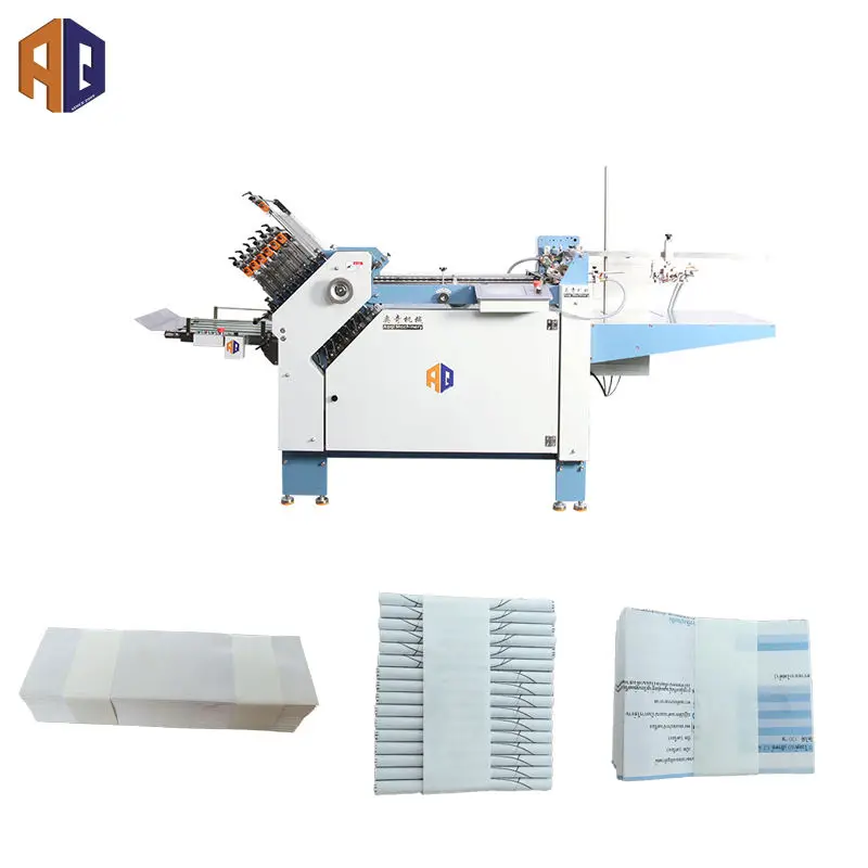 Paper Folding Insert Machine Paper Fan Folding Machine Paper Crease And ...
