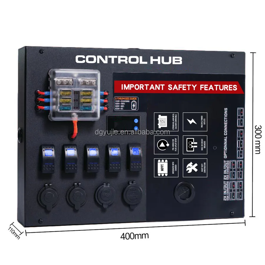 12V Control Box - Efficient Power Distribution for 4WD