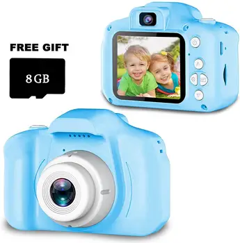 Cute Cartoon Kids Instant Camera Children Fun Christmas Gift Digital ...