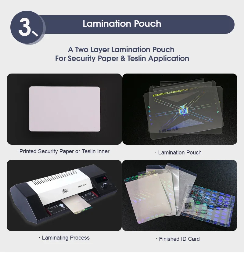 Custom Printed PVC Hologram ID Card for Identity Protection