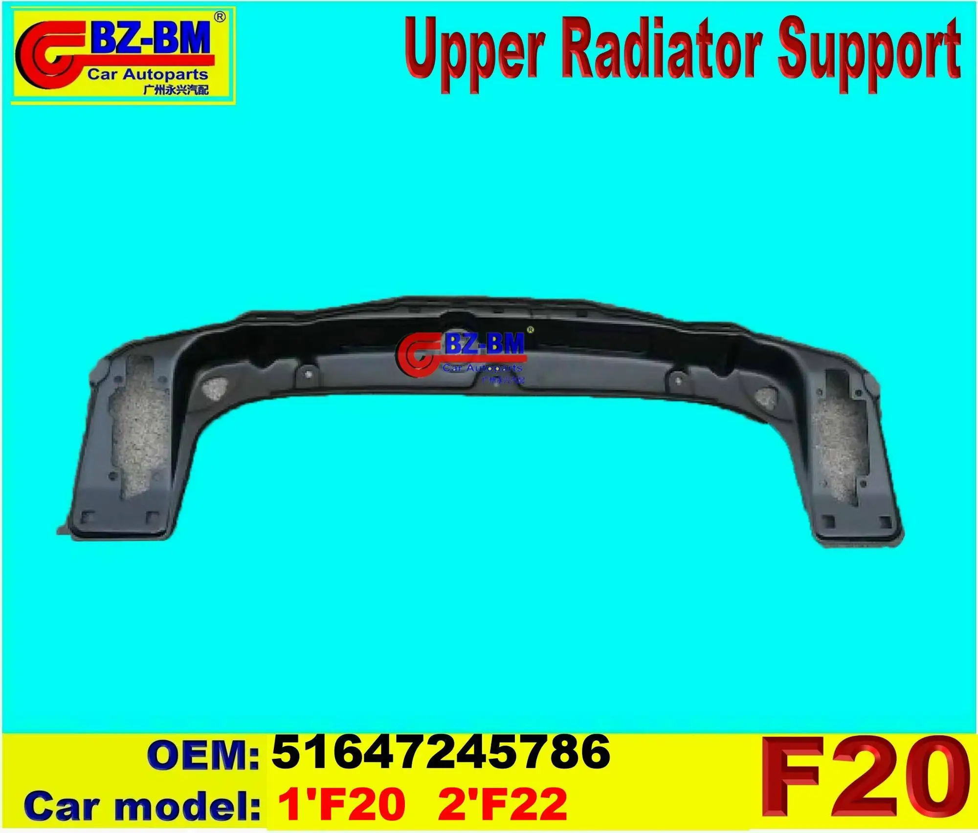 Guardabarros de capó BARRA DE REFUERZO DE PARACHOQUES DELANTERO para ...