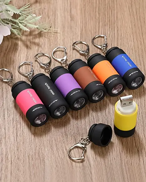Oem Mini Torch Usb Rechargeable Pocket Keychain Light Small Keychain ...