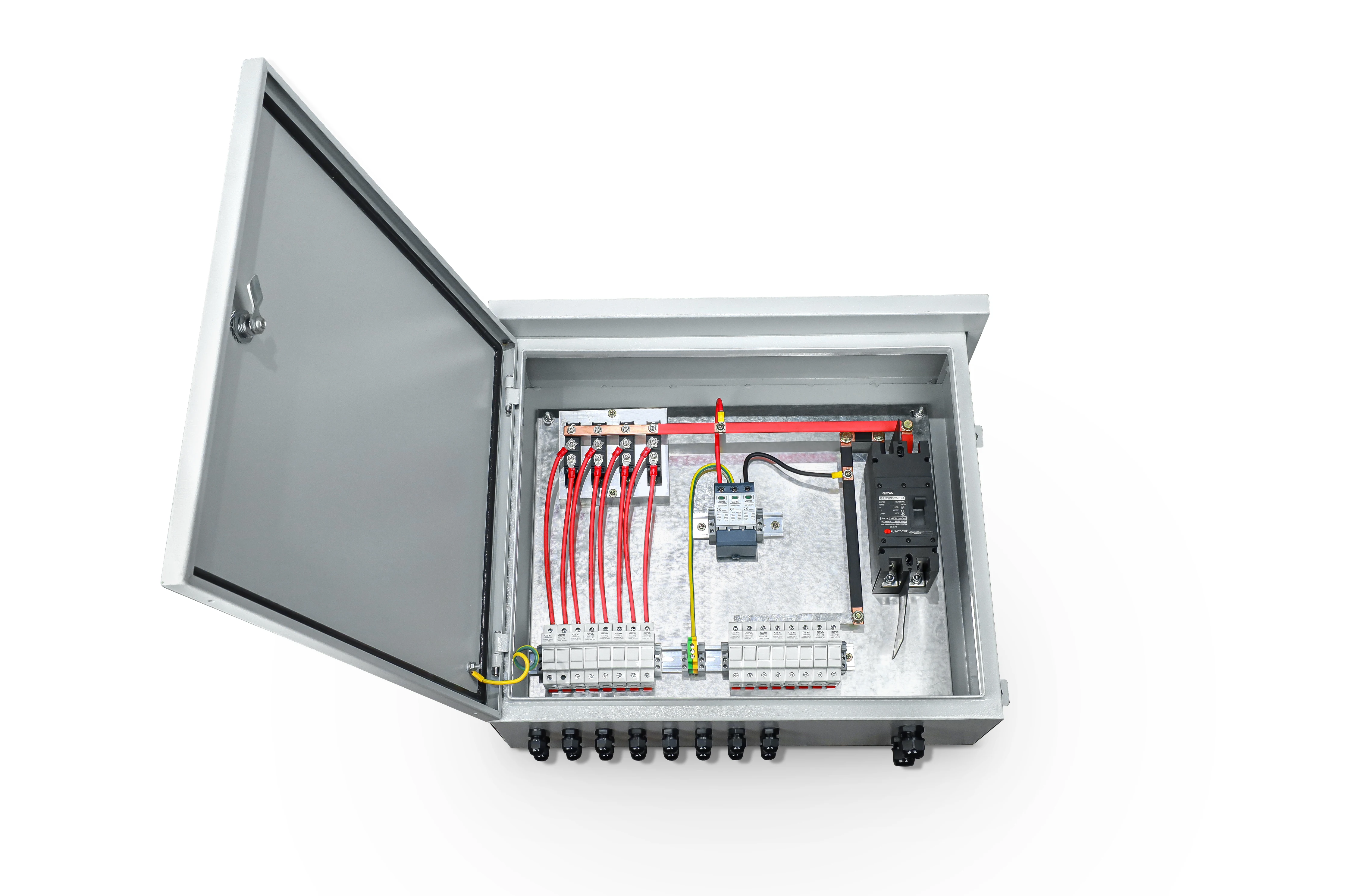 Geya Pv Grid Connected Combiner Box For Solar System Dc Combination 2 4 ...