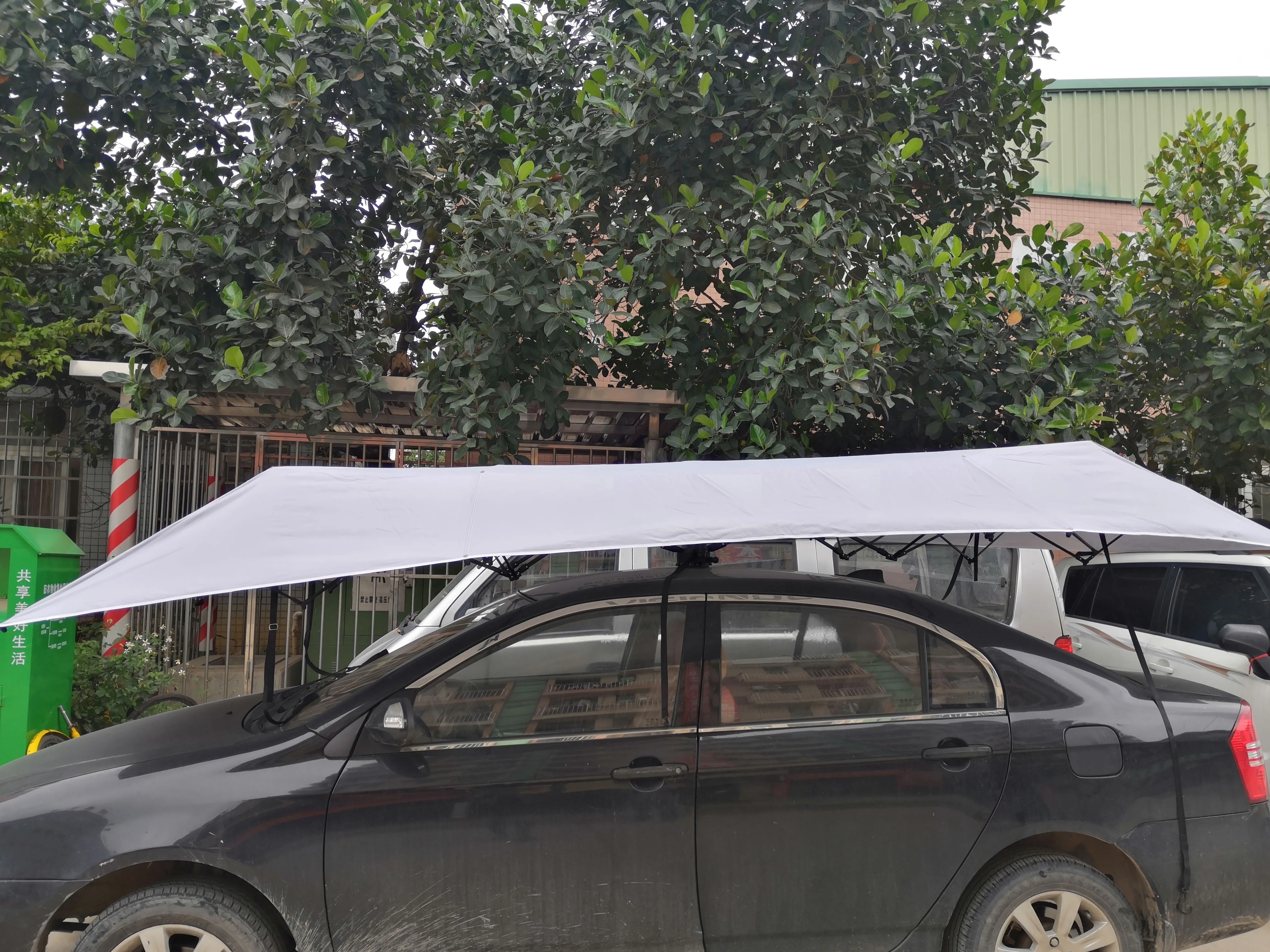 Car Tent - Portable Folding Car Umbrella with Remote Control