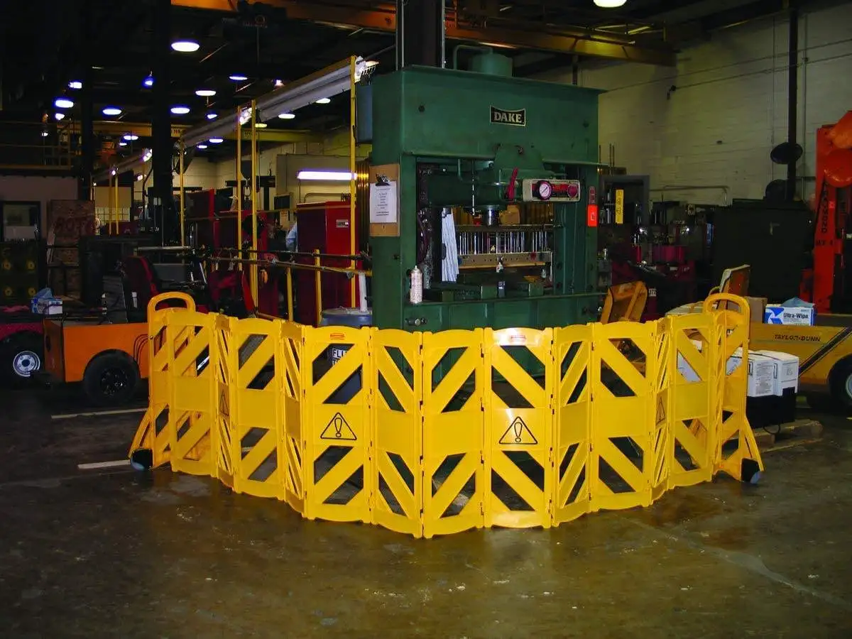 13-foot Expandable Temporary Security Sign - Portable & Reflective
