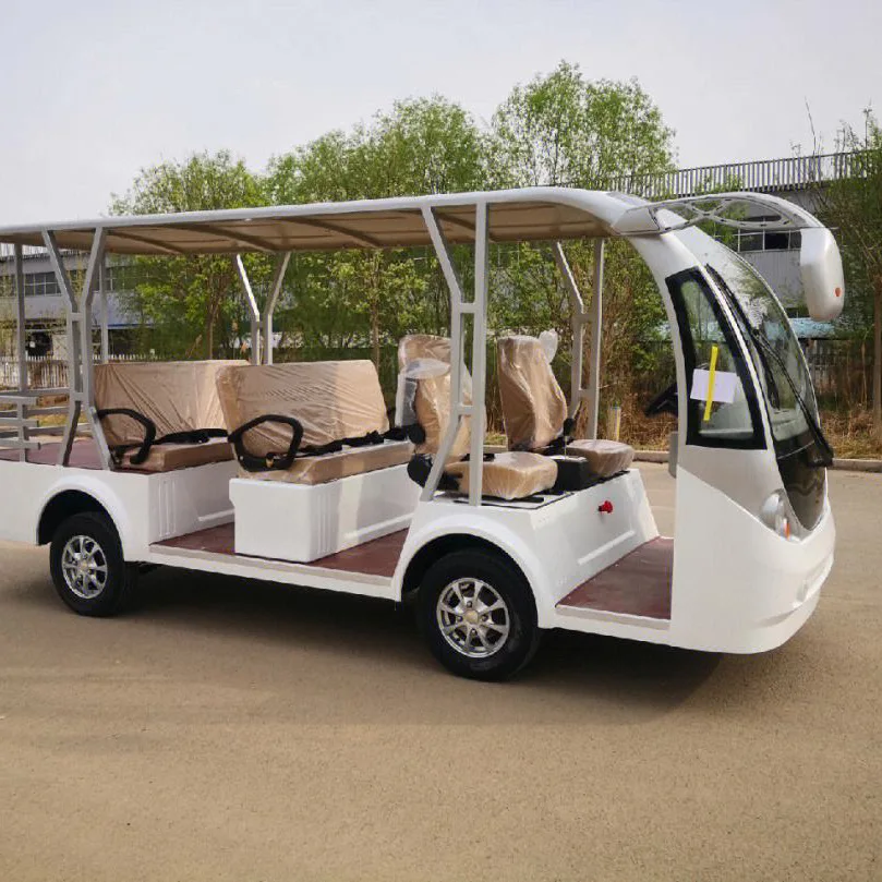 VIP Reception Hydrogen Fuel Cell Sightseeing Car for Energy-Conscious ...