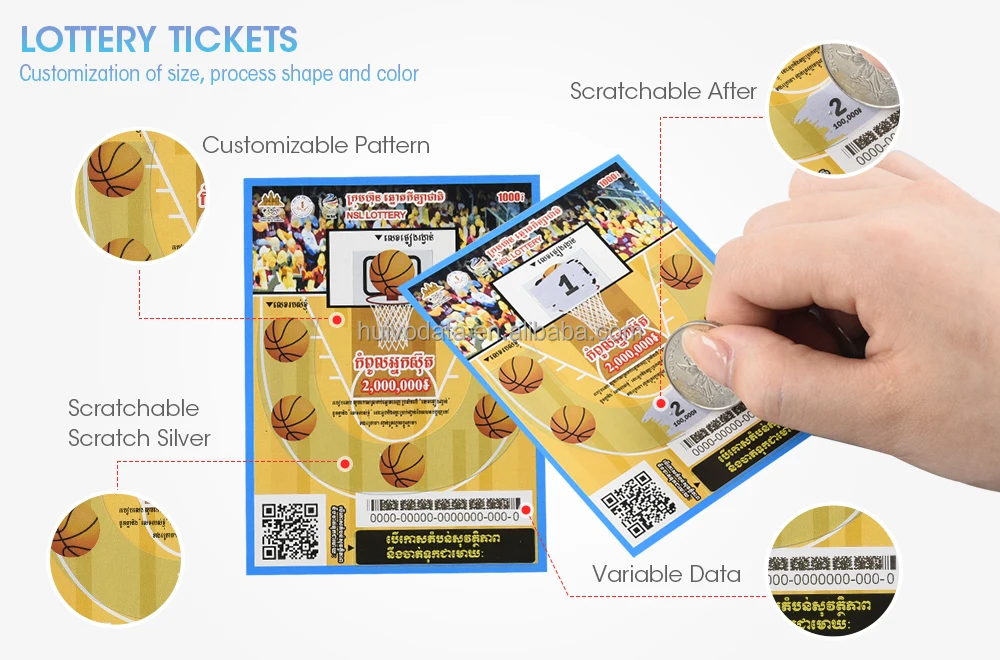 Customized Scratch Off Cards Lottery Multi-option Game Scratch Cards ...