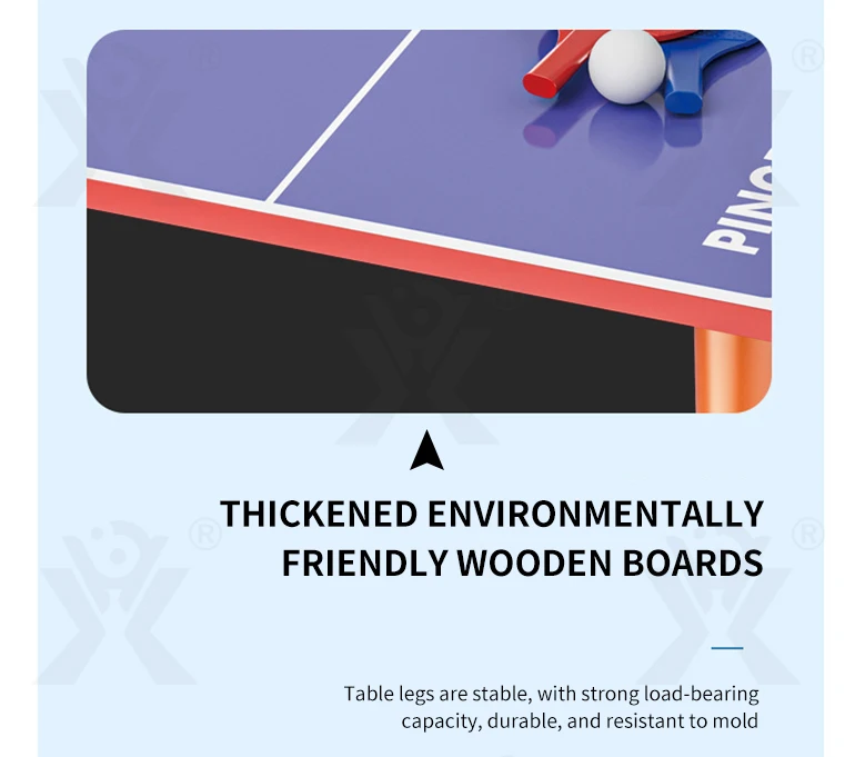 Chengji Mini Table Tennis Table High Quality Indoor Sport Parent-child ...