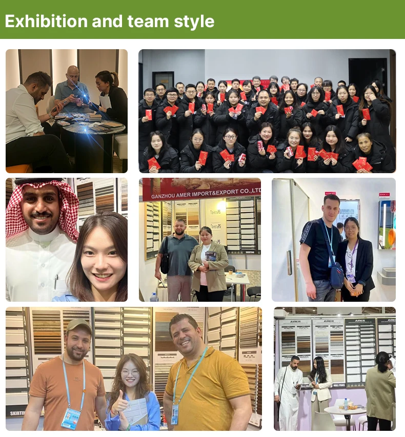 ROKE Modern Wooden Polyurethane Polystyrene Skirting Board Cable ...