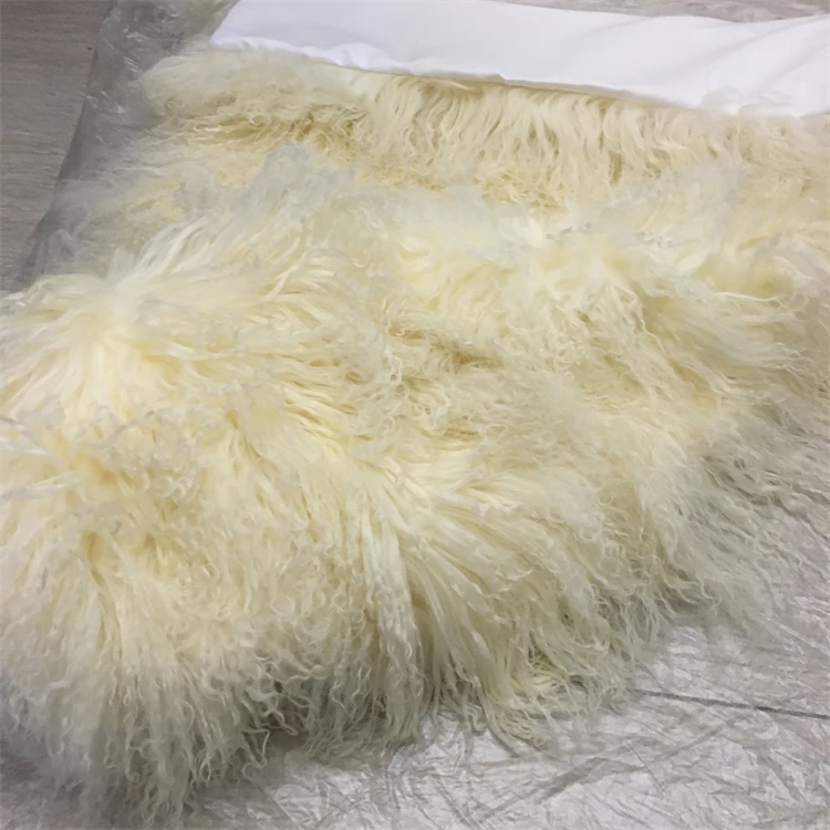 60cm Curly Long Hairs Beige Curly Fur Rugs| Alibaba.com