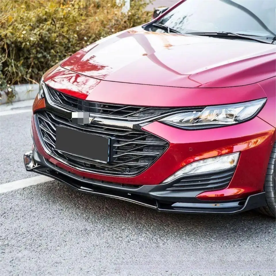 Auto Parts Body Kits - Front Bumper Lip Splitter ABS Black