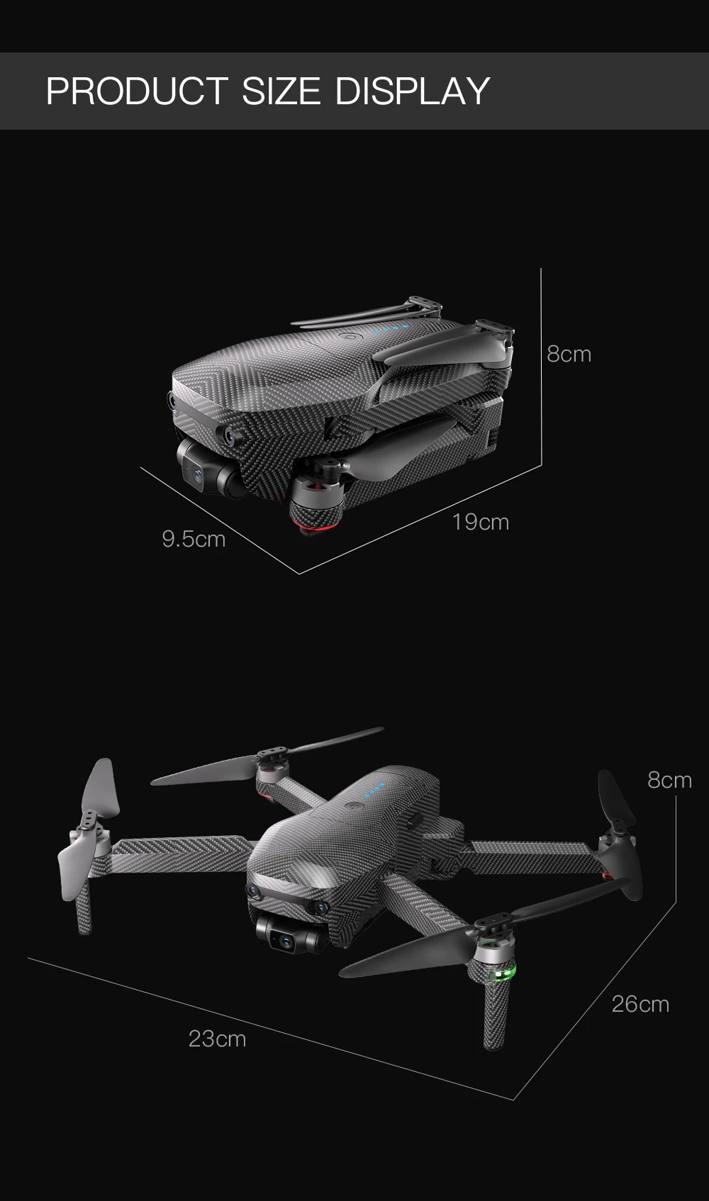 Global Drone GD96 - 4K HD Camera & GPS Long Range Toys