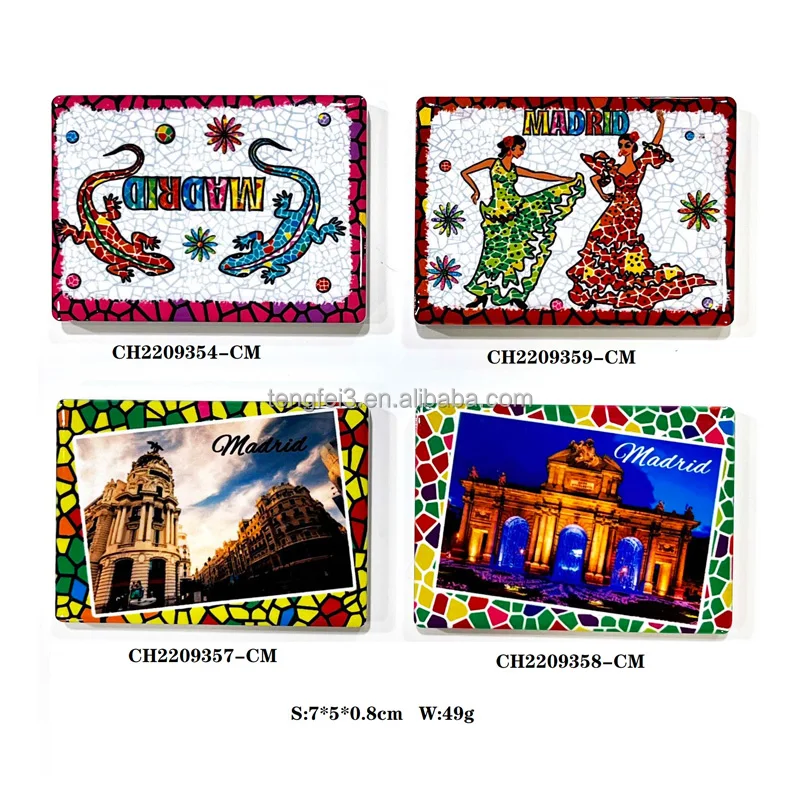 Custom Fridge Magnets Home Decor Stickers Tinplate Refrigerator Magnets ...